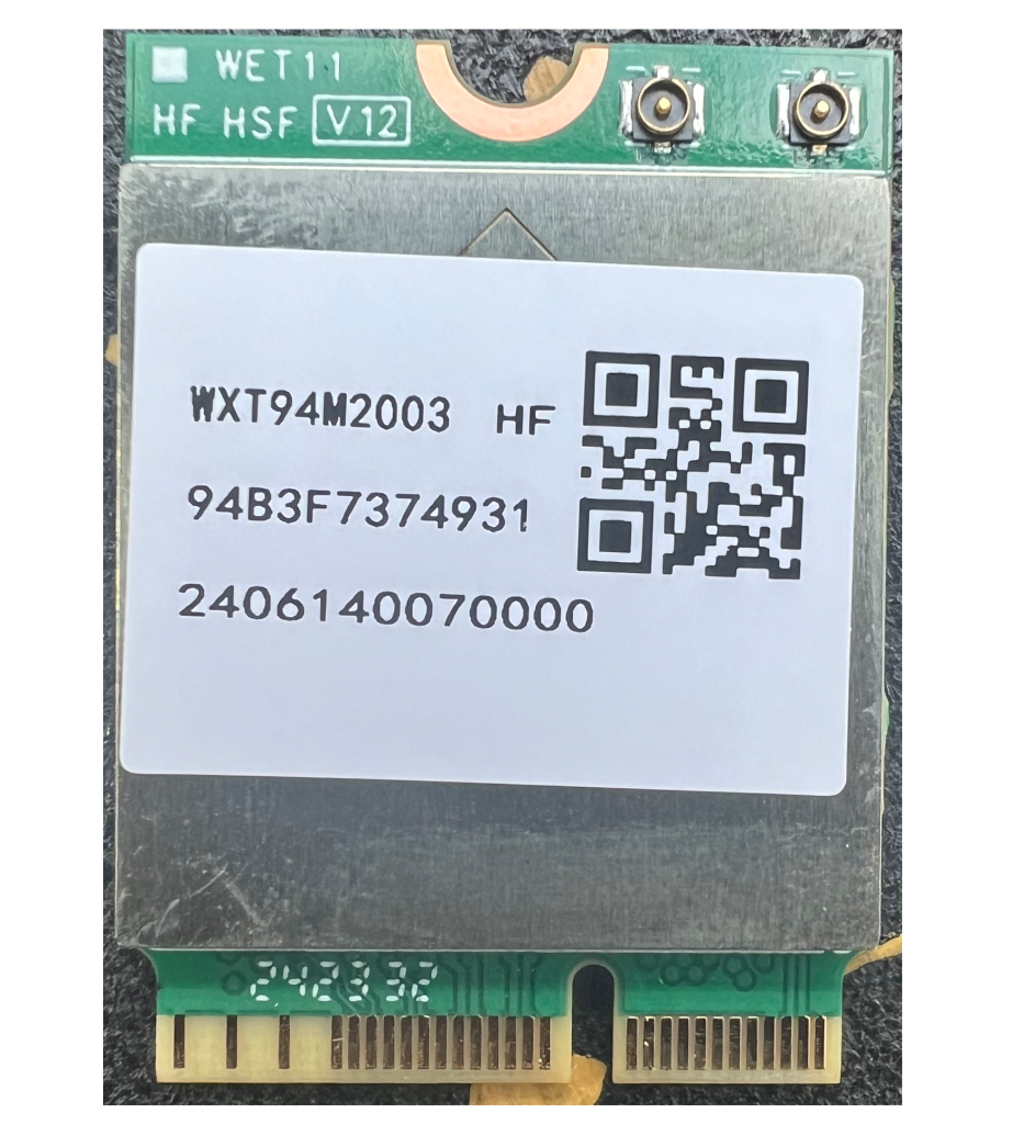 MT7925 Wireless LAN Card - Lightning Fish